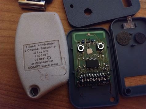 Somfy Remote Case By Ueda Download Free Stl Model