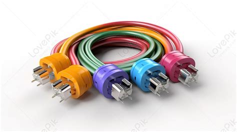 3d 흰색의 생생한 케이블 하네스 놀라운 렌더링 컴퓨터 기술 배경 네트워크 케이블 배경 놀라 배경 이미지 Hd 컴퓨터 기술 네트워크 케이블 놀라 배경 사진 무료