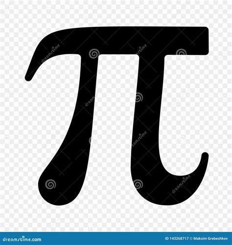 Pi Symbol Icon Stock Illustration Illustration Of Icon 143268717