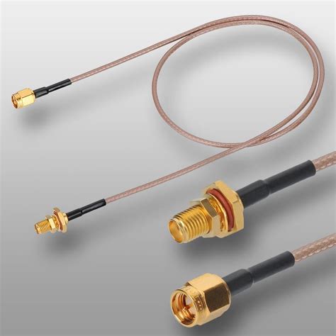 Coaxial Antenna Cable Extension With SMA SMA Socket For Gizmo 12 22R