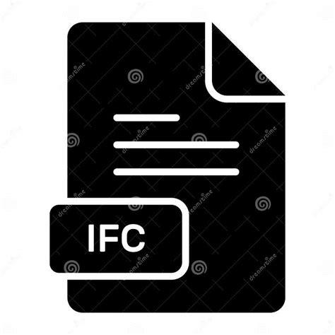 An Amazing Vector Icon Of Ifc File Editable Design Stock Vector Illustration Of Format Sheet