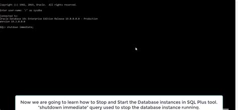 How To Stop And Start Databases In Sql
