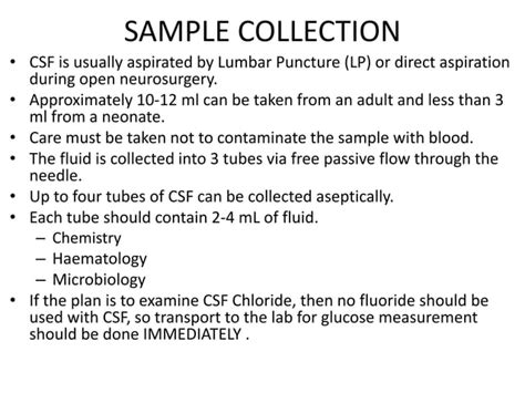 Csf In Clinico Laboratory Diagnoses Pptx