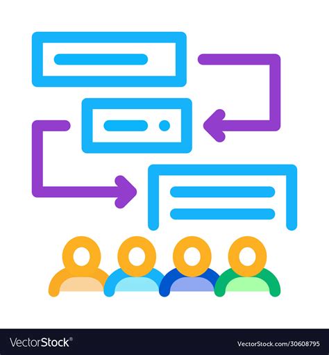 Replacement Components Algorithm Icon Royalty Free Vector