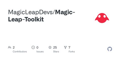 GitHub MagicLeapDevs Magic Leap Toolkit