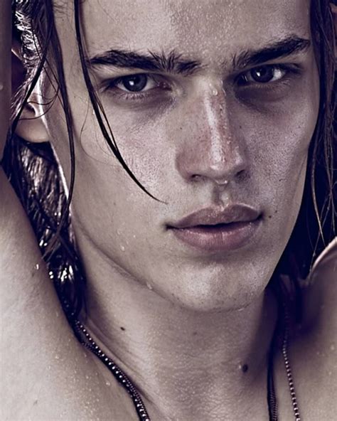 Photographer Daniel Jaems Long Blonde Hair Mens Jewelry Face Men