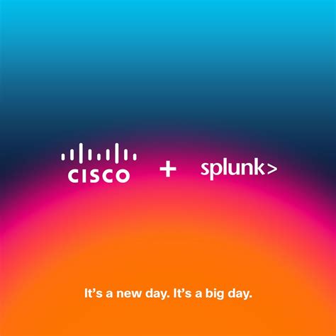 Rick Puente De La Vega On Linkedin A New Day For Data Cisco And Splunk Splunk