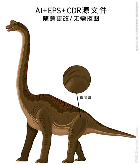 恐龙矢量插画素材设计图 野生动物 生物世界 设计图库 昵图网nipic