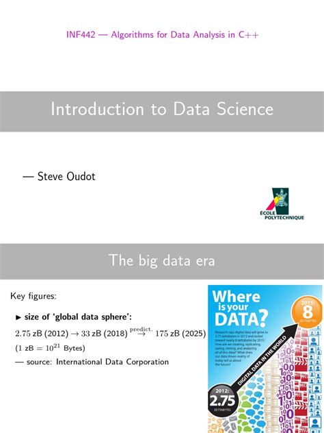 01a Data Science Introduction 1 Pdf Computational Neuroscience Computer Science