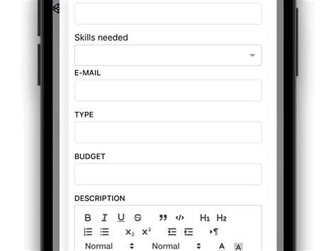 an innovative mobile application upwork