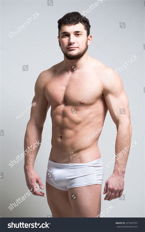 Sexy Very Muscular Male Model Underwear库存照片527429797 Shutterstock
