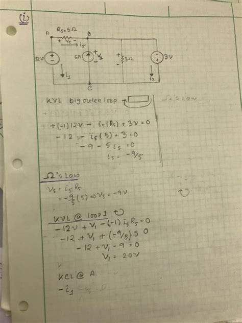 solved want to solve for i1 and i2 but couldn t have to use