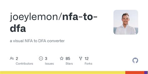 Github Joeylemonnfa To Dfa A Visual Nfa To Dfa Converter