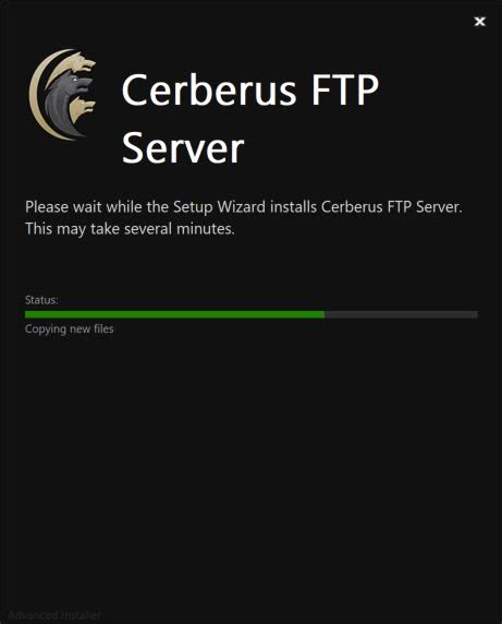 Cerberus Setup And Installation Installing The Ftp Server Cerberus Support
