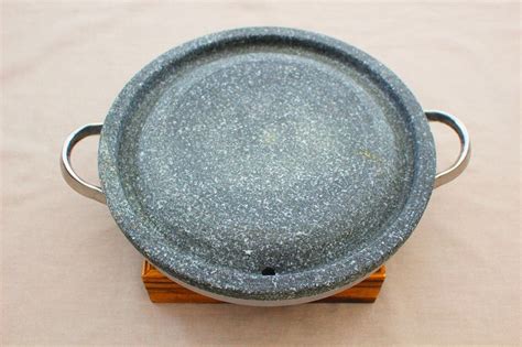 천연곱돌 구멍 볼록구이용 돌판 32cm 헬로마켓
