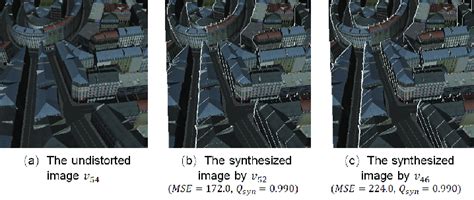 visual quality of synthesized images blank pixels indicate geometric download scientific