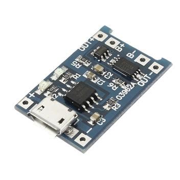 Módulo de carregador de bateria de lítio Micro USB V A TP Arduino Fonte de Energia