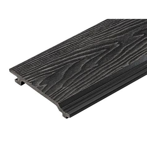 Cladco Woodgrain Composite Wall Cladding Board 3 6m Charcoal Drainage Superstore®