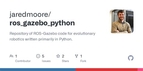 GitHub Jaredmoore Ros Gazebo Python Repository Of ROS Gazebo Code For Evolutionary Robotics