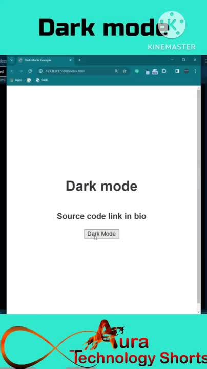 darkmode javascript webdevelopment coding userexperience… aura