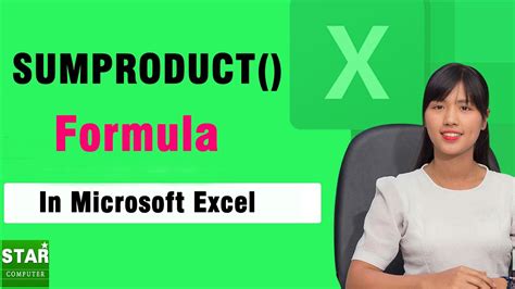 How To Use SUMPRODUCT Formula In Excel YouTube