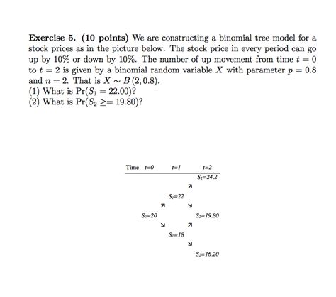 Exercise 5 10 Points We Are Constructing A