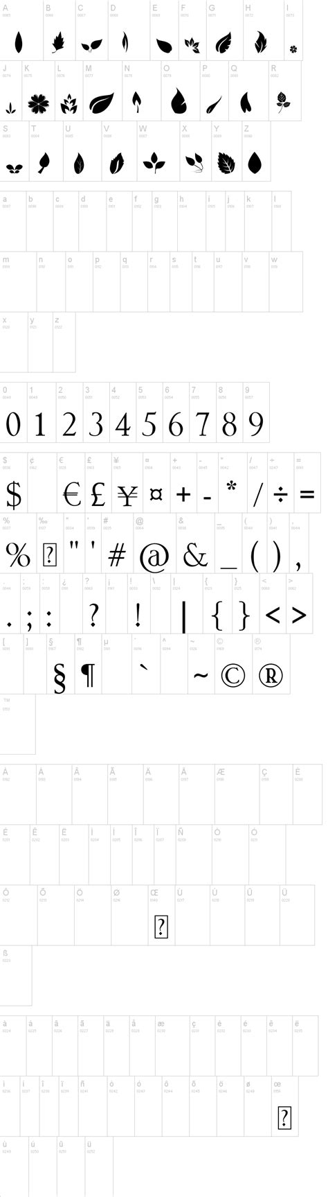 Leafs Font Leafs Font
