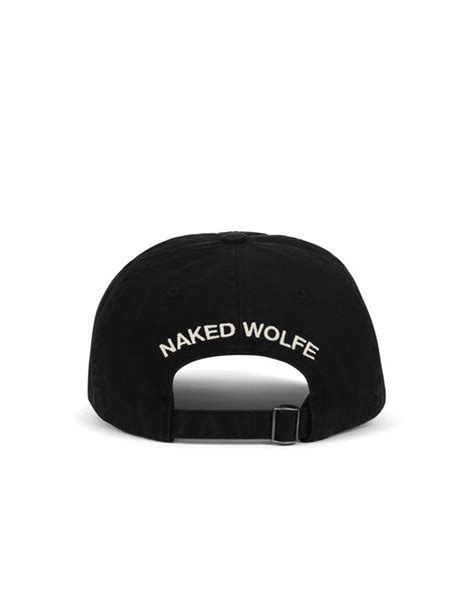 Naked Wolfe Baseball Cap Pure Black Lyst