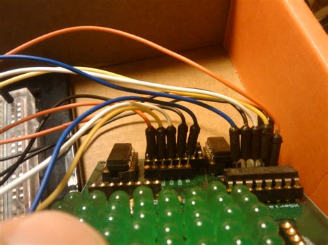 Arduino Led Matrix With Wii Nunchuck Control Instructables