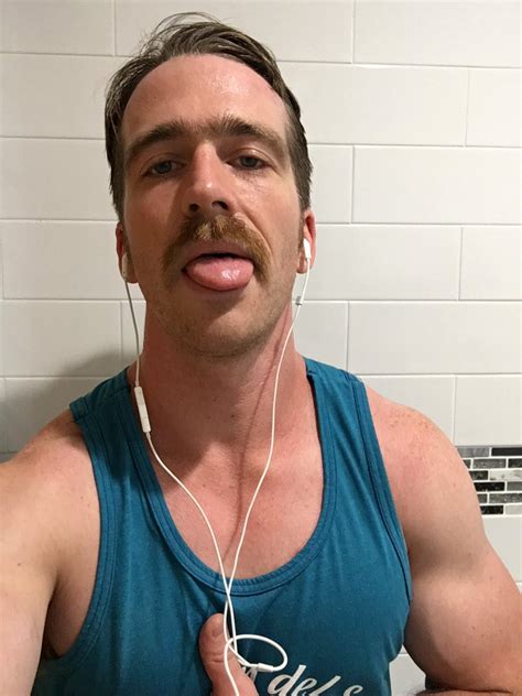 Model Of The Day Hunky Mustachioed Nate Stetson Daily Squirt