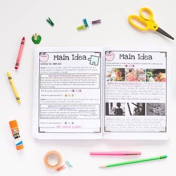 3rd Grade Interactive Reading Notebook By Common Core Kingdom TpT