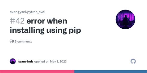 Error When Installing Using Pip Issue Cvangysel Pytrec Eval Github