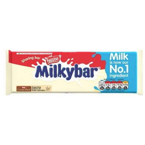 Nestlé Milkybar White Chocolate Sharing Block 90g Brits R U S