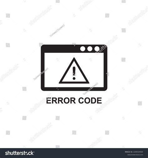 Error Code Icon Debug Icon Stock Vector Royalty Free Shutterstock