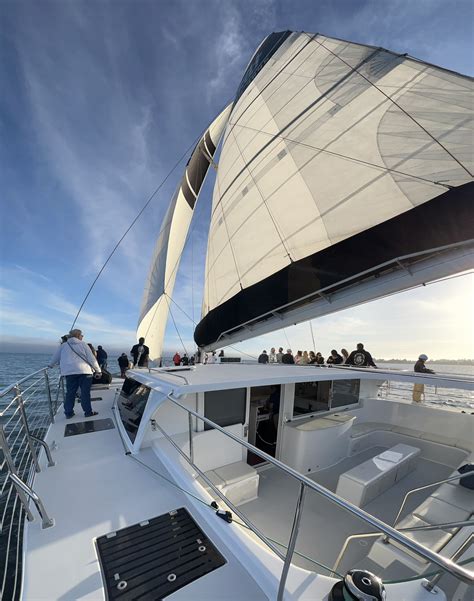 Daytime Sails — Oneill Yacht Charters Luxury Catamaran Sailing In Santa Cruz