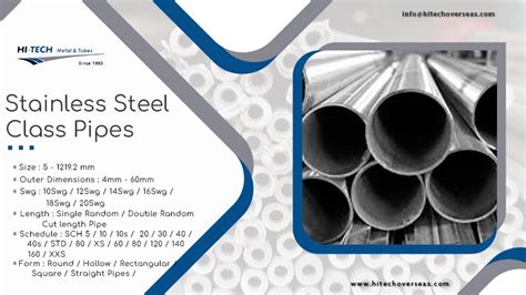 Stainless Steel Class Pipes Galvanized B Class C Class Pipe