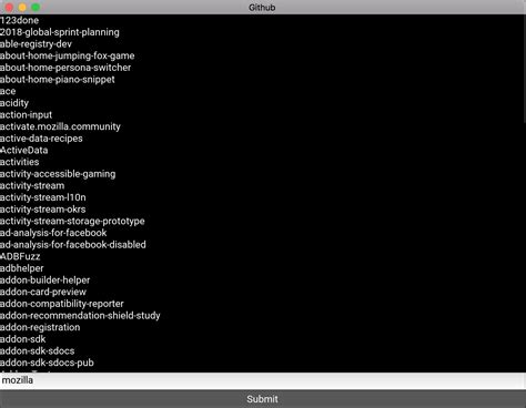 Cs 230 Github Api Assignment