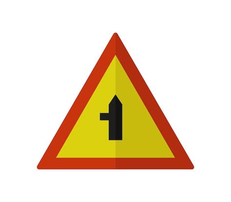 Sinal De Trânsito Vetor Premium