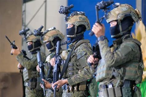 The Philippine Army With A Standard Gear And Weapons {date Around August 28 And September 5 2022