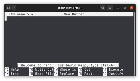 Editing Files In Linux Command Line