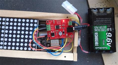 Wifi Enabled Pixel LED Matrix Display Embedded Lab