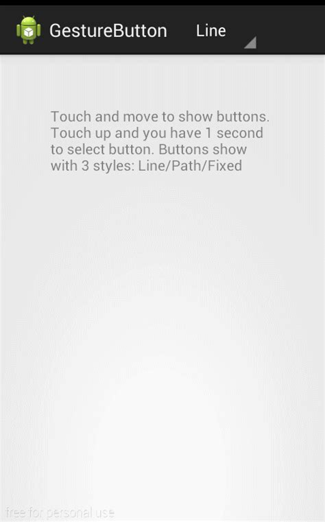 The Android Arsenal Buttons Gesturebutton