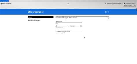 Create A Cname Record Within Dns Zone Supported Univention Help