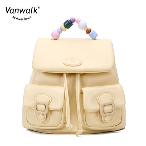 Vanwalk V2767 Mood Collection Japanese Cute Girl Macaron Backpack Lightweight And Versatile Vanwalk V2767 Mood Collection Japanese Cute Girl Macaron Backpack Lightweight And Versatile