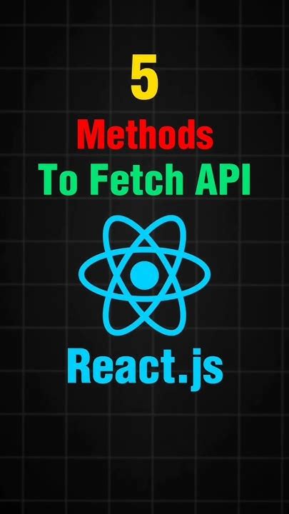 5 Methods To Fetch Api In Reactjsthejetsetjoy Coding Viralvideo Fresherseducationhtml