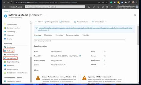 How To Configure Azure Ad Activity Logs For Effective Monitoring