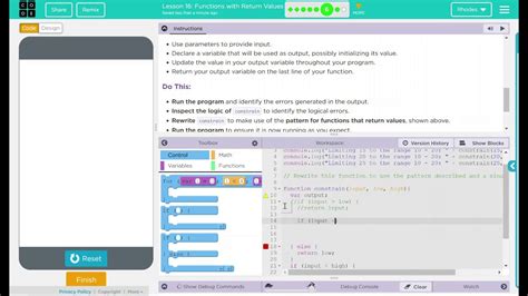 Unit 5 Lesson 16 6 Debugging And Multiple Return Statements