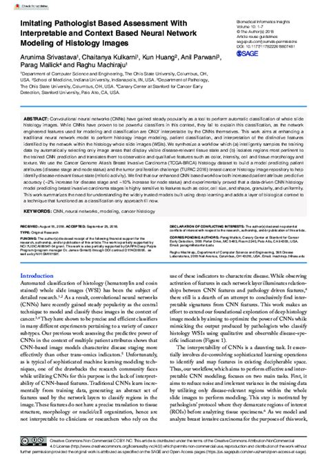Pdf Imitating Pathologist Based Assessment With Interpretable And