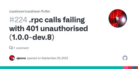 Rpc Calls Failing With 401 Unauthorised 100 Dev8 · Issue 224