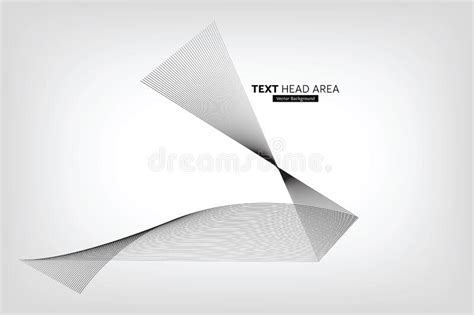 Abstract Wave Element For Design Digital Frequency Track Equalizer Stock Vector Illustration